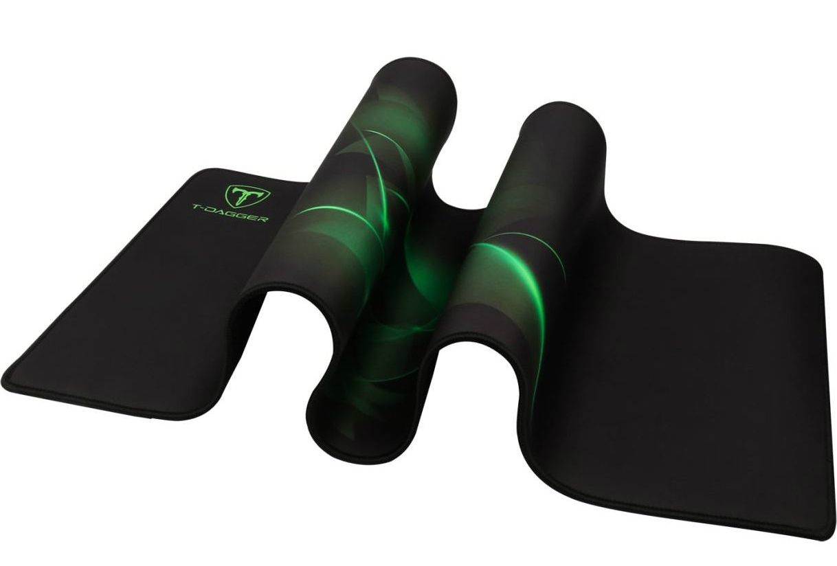 Гейминг подложка T-Dagger - Geometry T-TMP301, размер L, черна | Ozone.bg