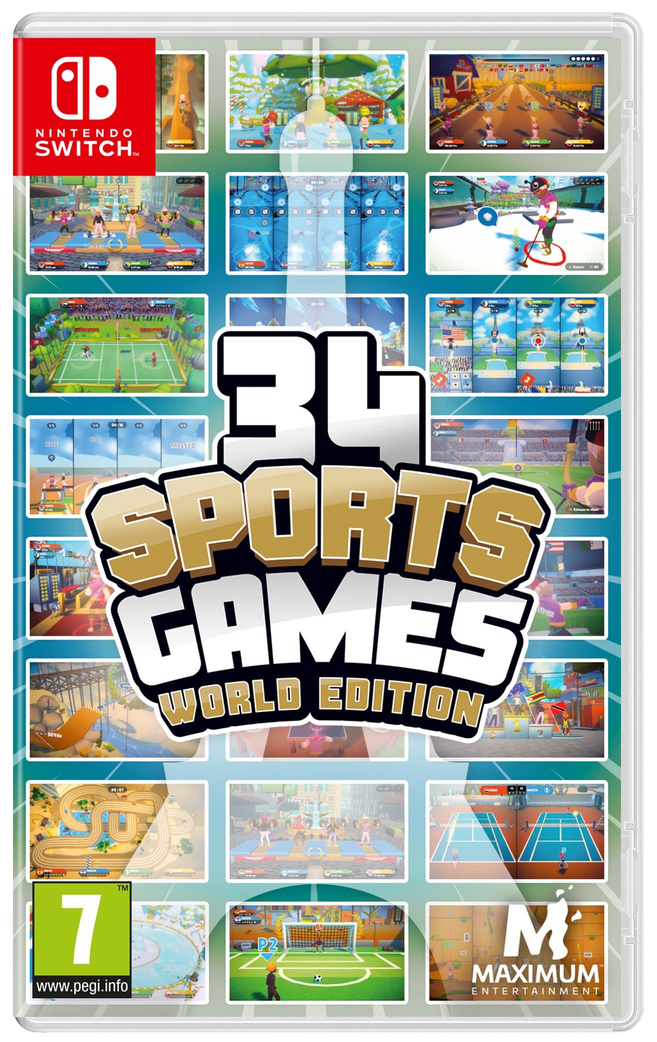 34 Sports Games - World Edition (Nintendo Switch) | Ozone.bg