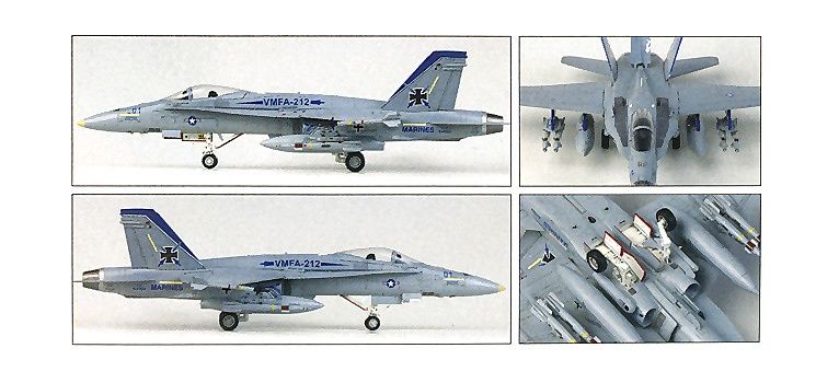 Военен изтребител Academy F/A-18C Hornet (12411) | Ozone.bg