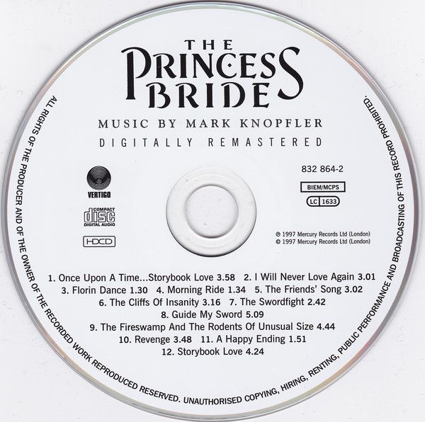 Mark Knopfler - The Princess Bride (CD) Отлична цена | Ozone.bg