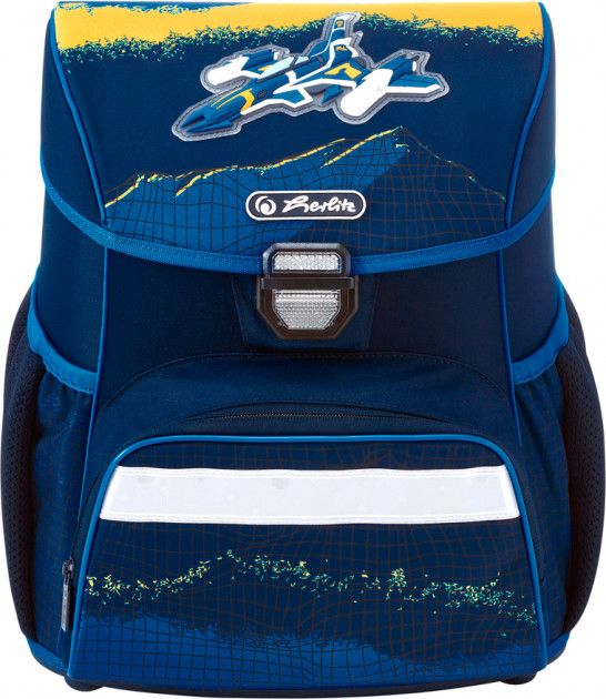 Ученическа анатомична раница Herlitz Loop - Jet | Ozone.bg