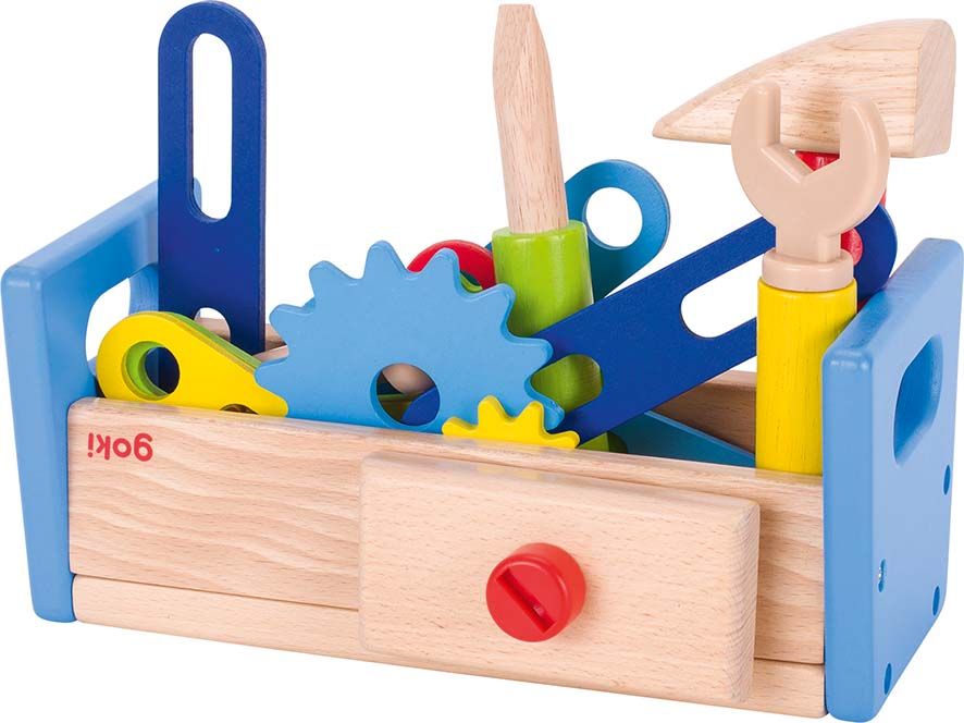 Дървена игра Goki - Работилница | Отлична цена | Ozone.bg