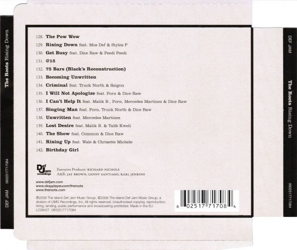 The Roots - Rising Down (CD) Отлична цена | Ozone.bg