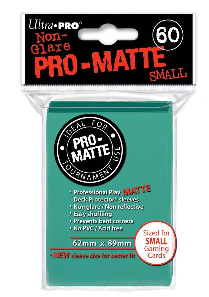 Ultra Pro Card Protector Pack - Standard Size - Aqua, матови | Ozone.bg