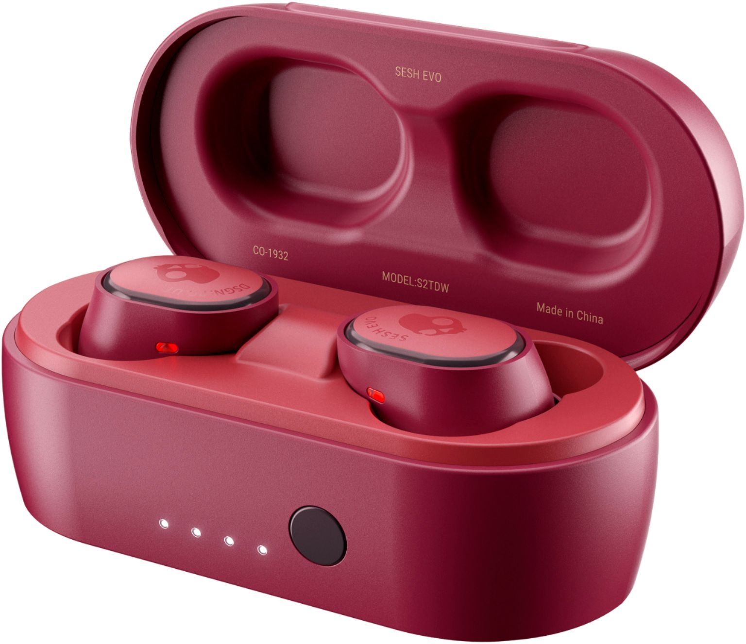 Безжични слушалки Skullcandy - Sesh Evo, TWS, Deep Red | Ozone.bg