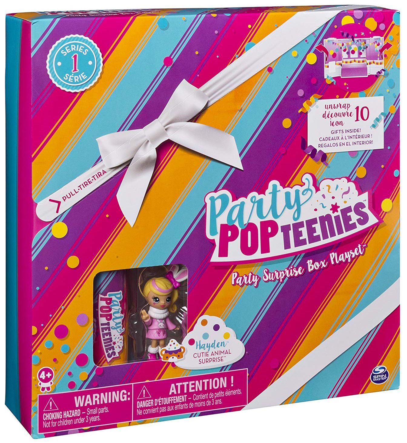 Комплект Spin Master Party Popteenies - Парти кутия с изненади ...