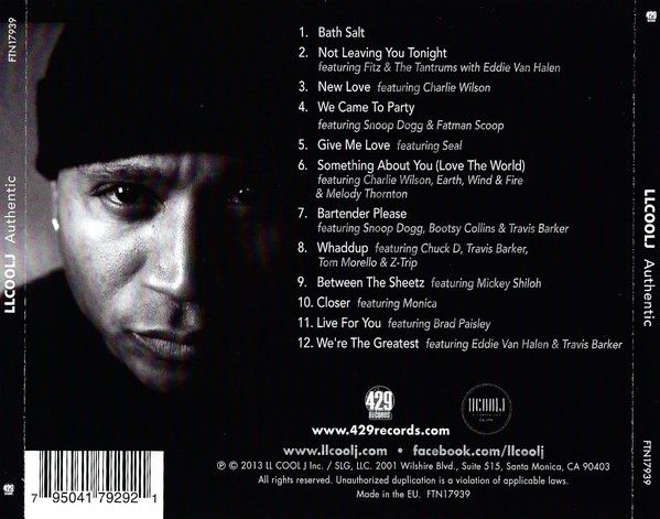 LL Cool J - Authentic (CD) Отлична цена | Ozone.bg