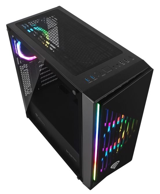 Кутия Genesis Case Irid 400 Rgb, черна | Ozone.bg