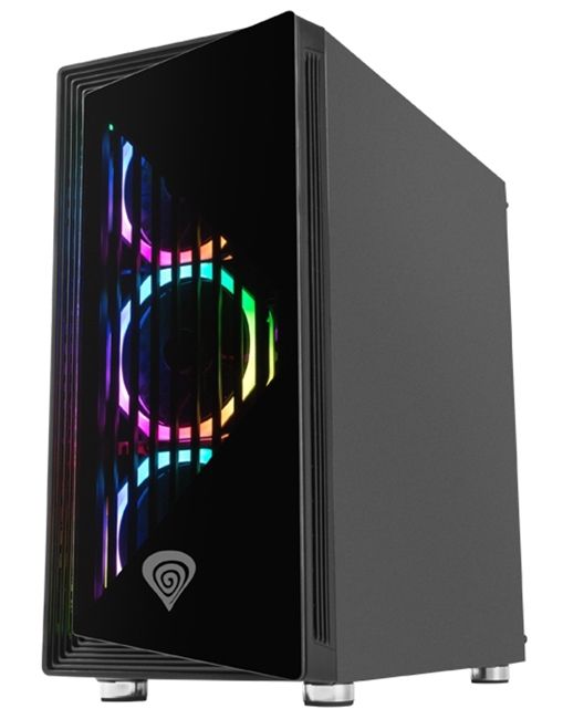 Кутия Genesis Case Irid 400 Rgb, черна | Ozone.bg
