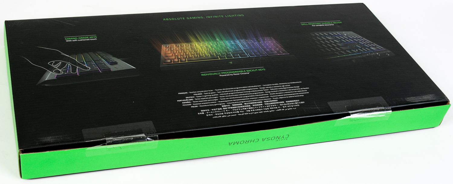 Гейминг клавиатура Razer Cynosa Chroma - US Layout (разопакован) | Ozone.bg