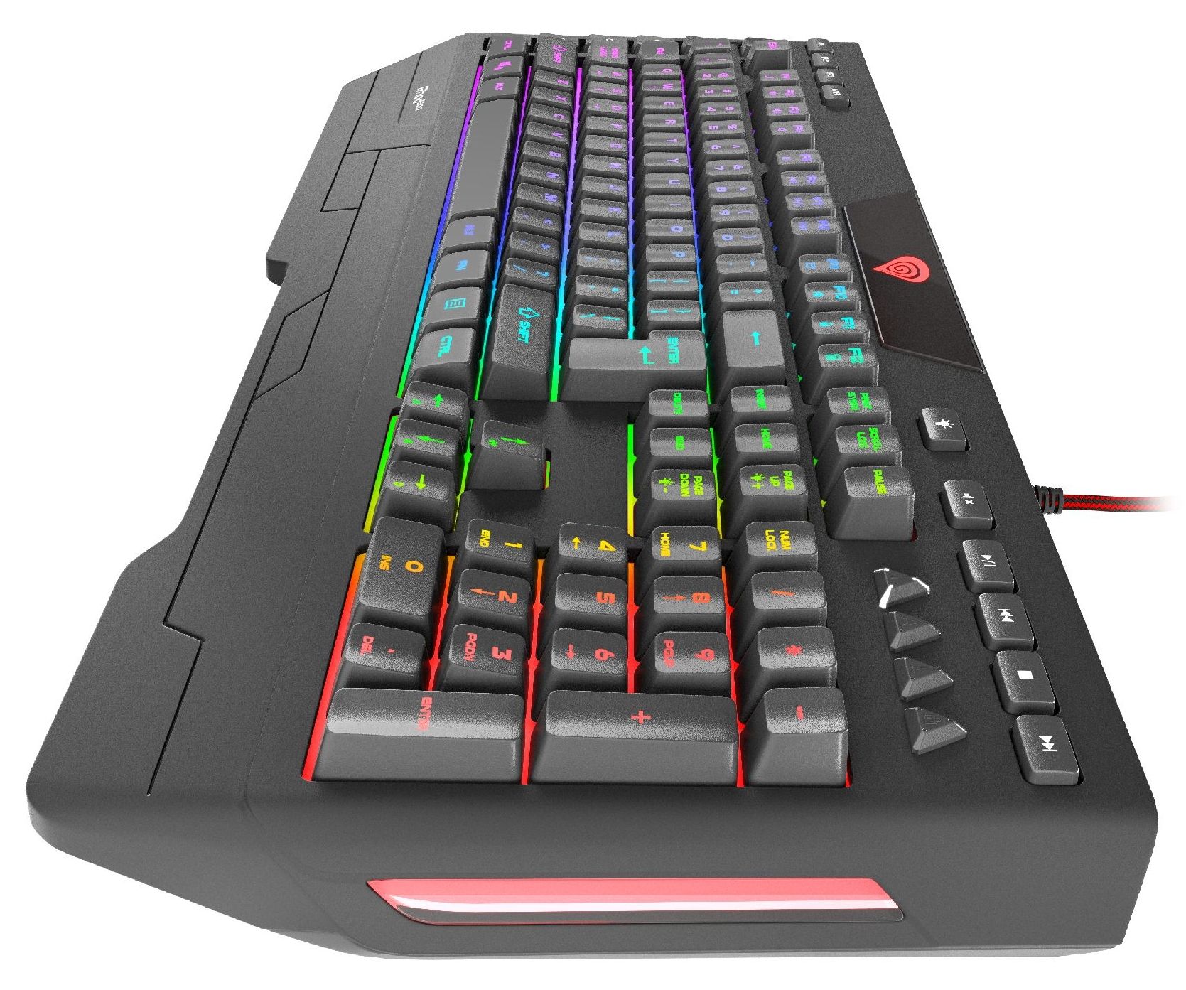 Гейминг клавиатура Genesis RHOD 600 RGB - многоцветна подсветка | Ozone.bg