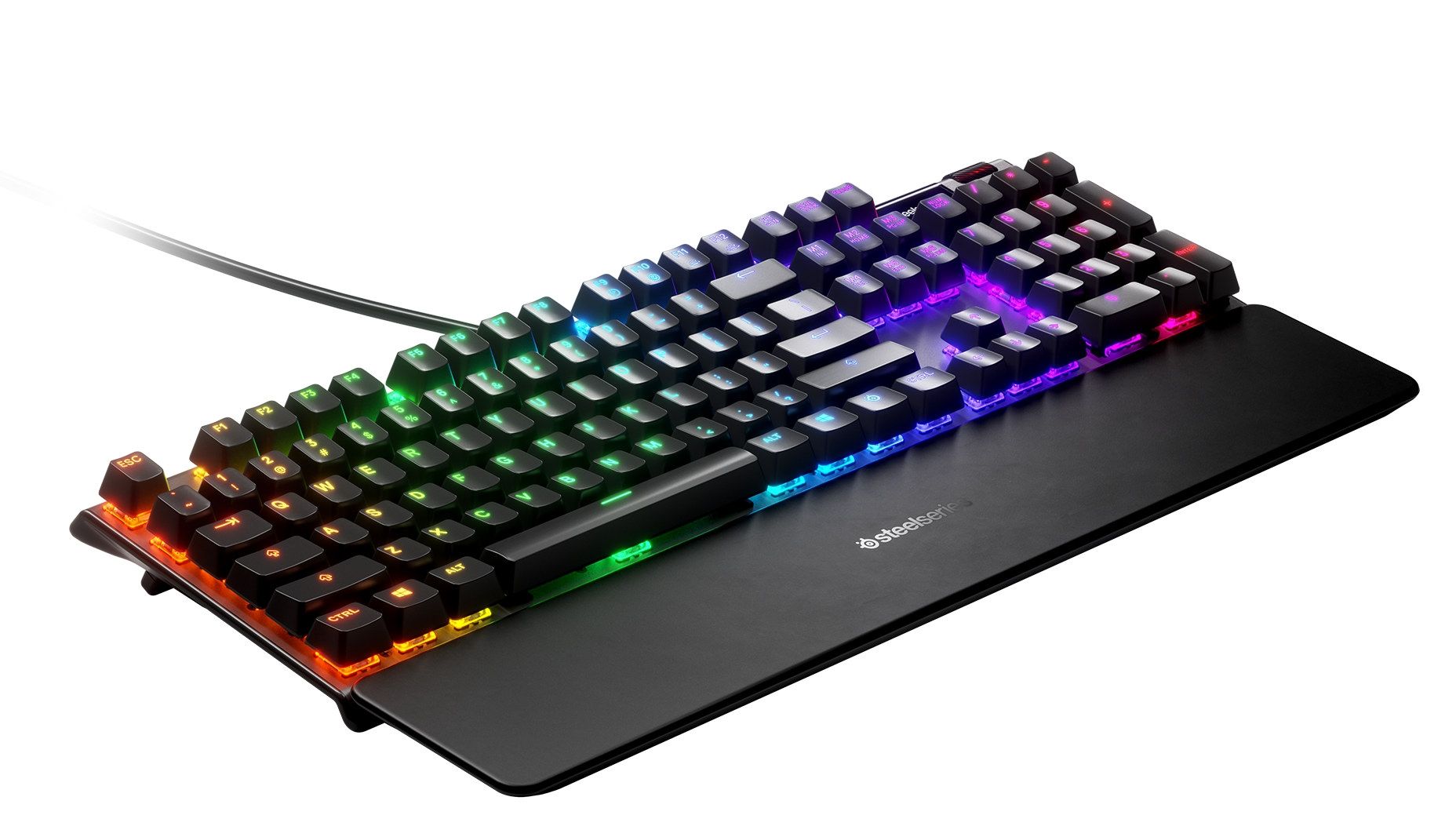 Гейминг клавиатура Steelseries Apex 7 Red Switch черна Ozone Bg