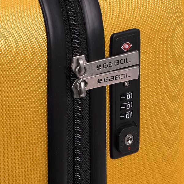 ABS куфар Gabol Paradise - Жълт, 70 l | Ozone.bg