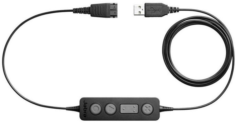 Адаптер Jabra - Link 260, USB/QD, черен | Ozone.bg