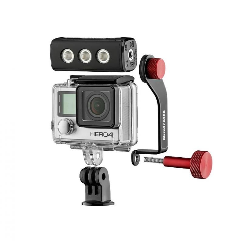 Адаптер Manfrotto - GoPro, 1/4", черен | Ozone.bg