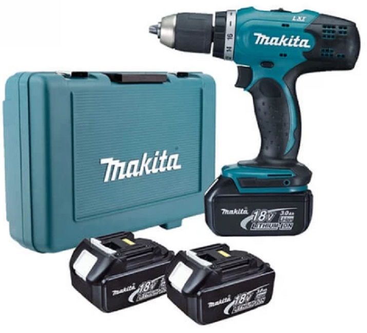 Акумулаторен винтоверт Makita - DDF453RFE, 18V - LXT, 3.0 Ah, 2xBL1830B ...