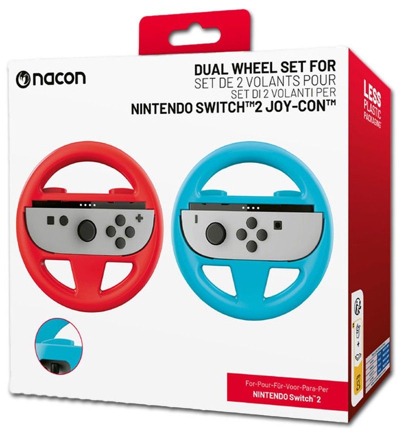 Аксесоар Nacon - Dual Nintendo Switch 2 Joy-Con Wheel Set | Ozone.bg