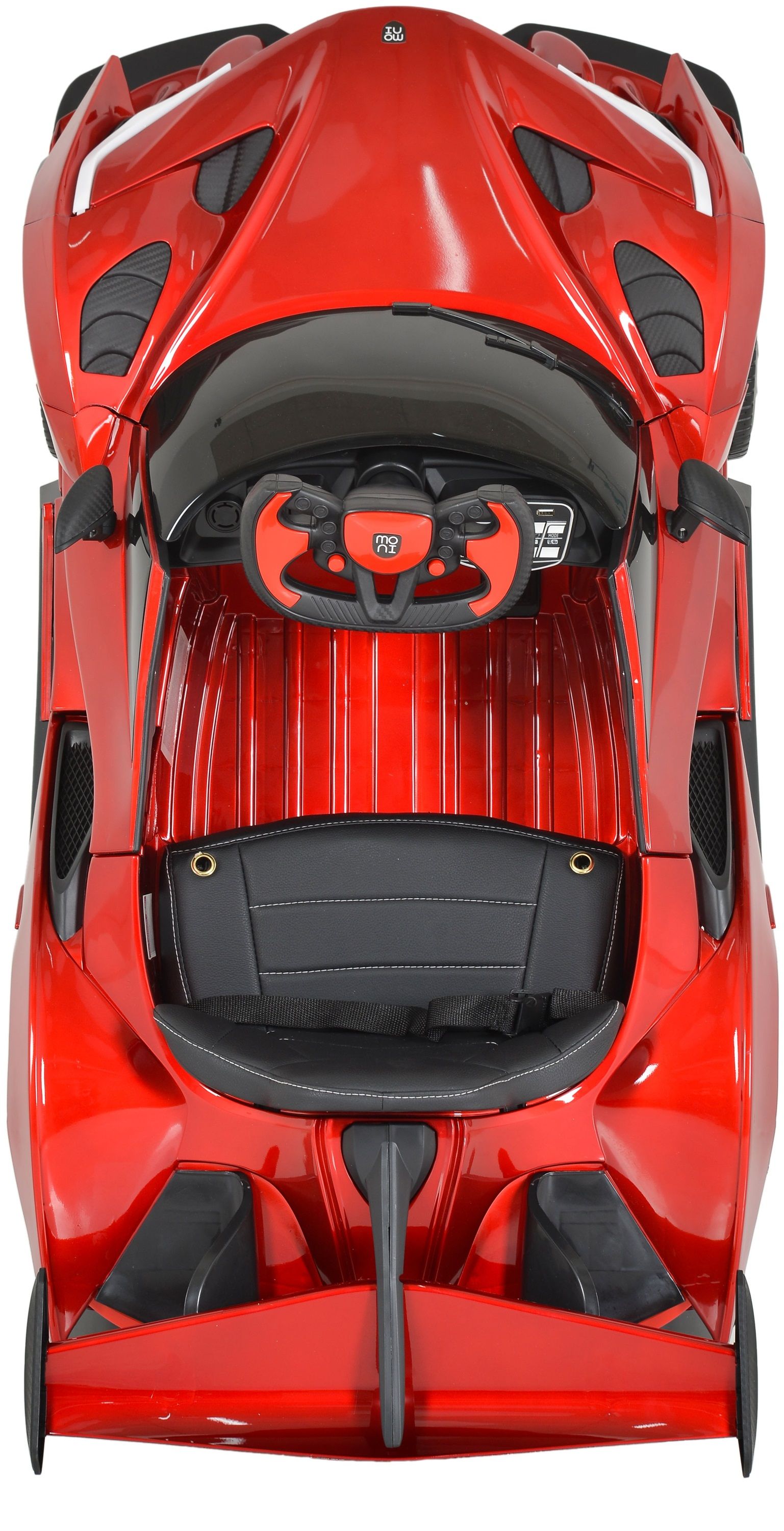 Акумулаторна кола Moni - Flash KD-1668, червен металик | Отлична цена ...