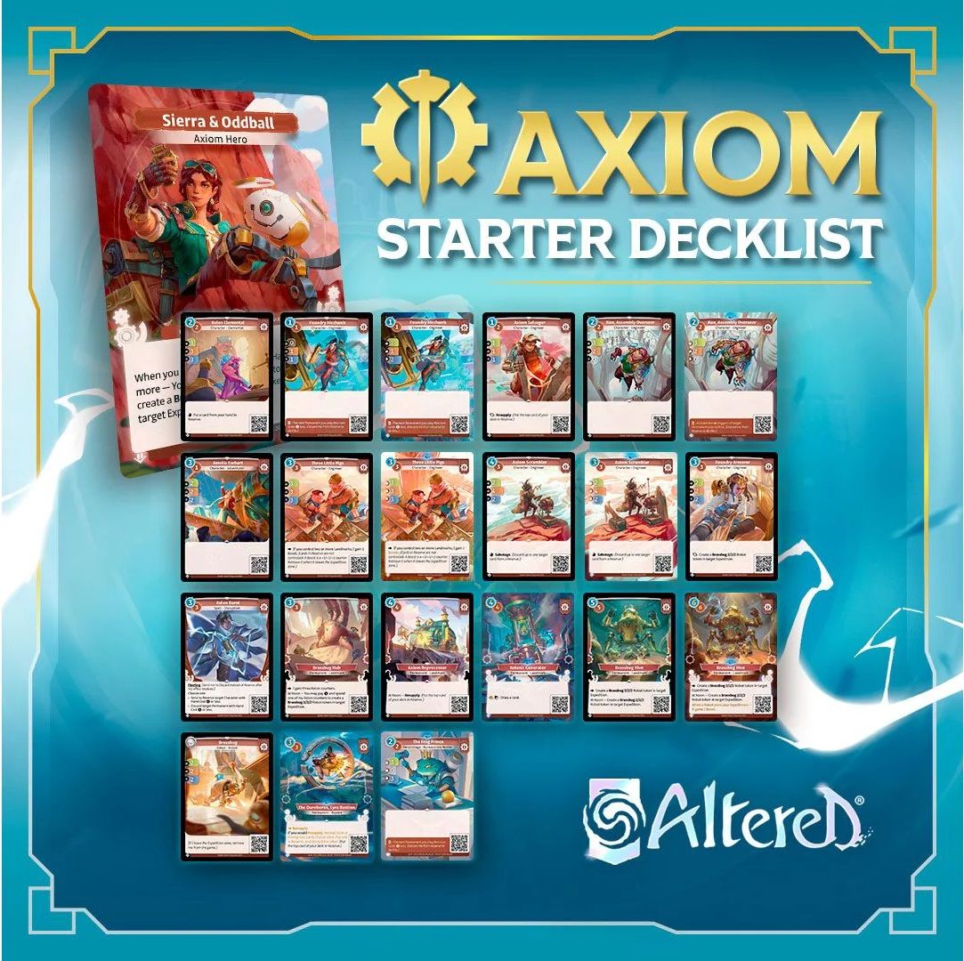 Altered TCG: Axiom Starter Deck (Kickstarter Edition) | Ozone.bg