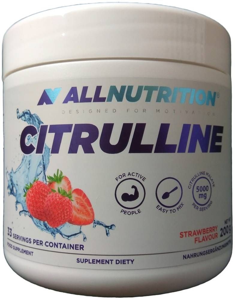 Citrulline, strawberry, 200 g, AllNutrition | Ozone.bg