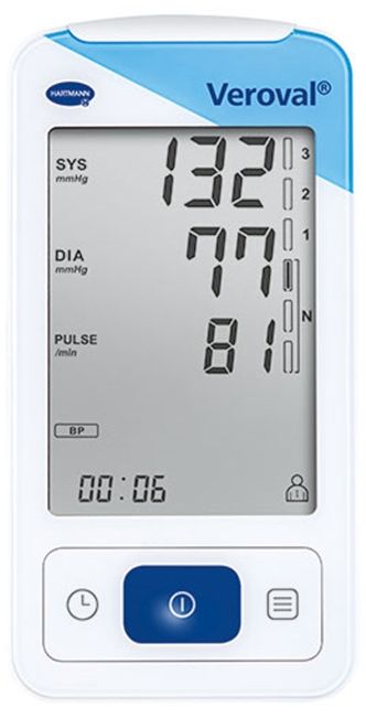 Veroval 2 in 1 Апарат за кръвно налягане и ЕКГ, Hartmann | Ozone.bg
