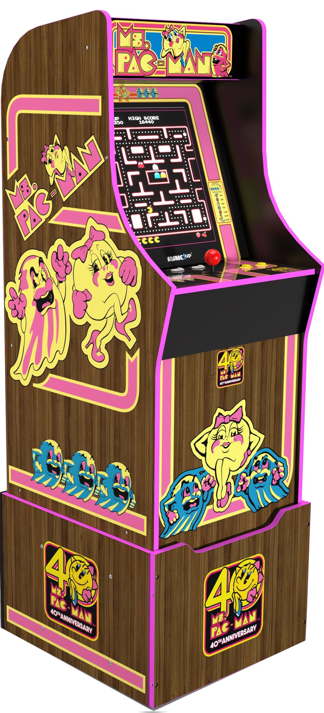 Аркадна машина Arcade1Up - Ms. Pac-Man 40th Anniversary | Ozone.bg