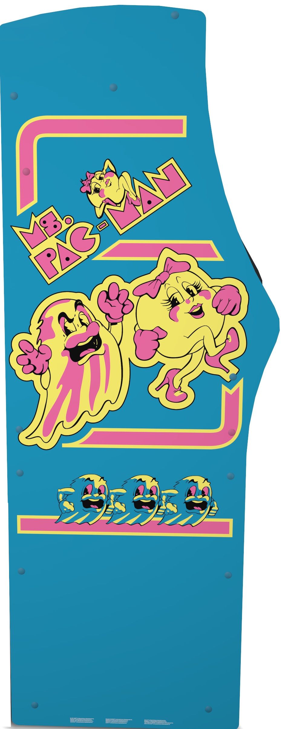 Аркадна машина Arcade1Up - Ms. Pac-Man vs Galaga Class of 81 Deluxe ...