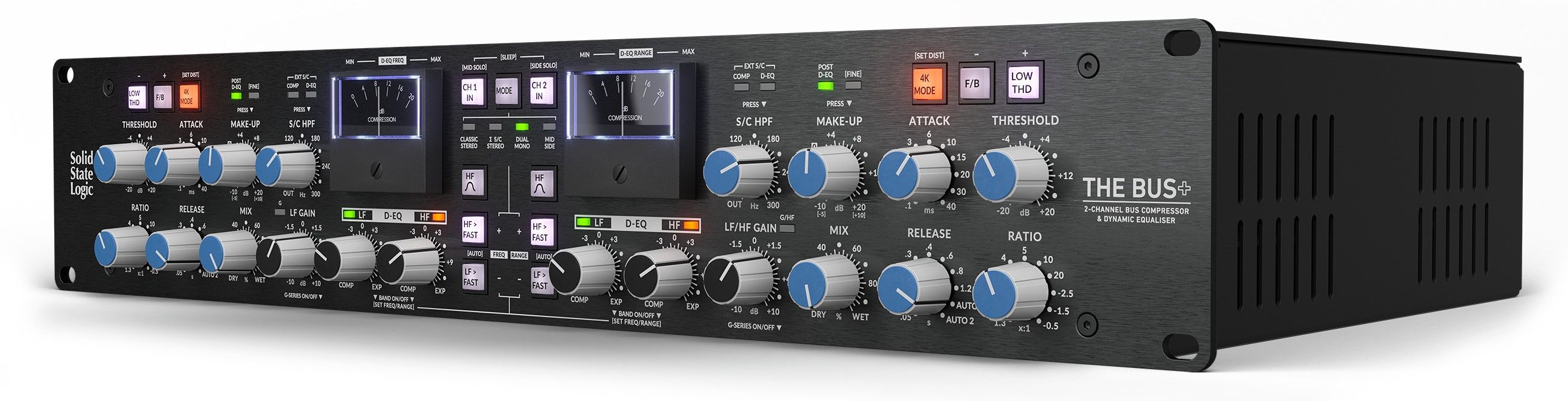 Компресор за мастъринг и миксинг Solid State Logic - Bus+, черен | Ozone.bg