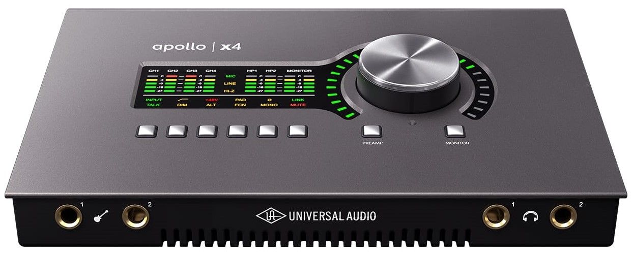 Аудио интерфейс Universal Audio - Apollo x4 HE, черен | Ozone.bg