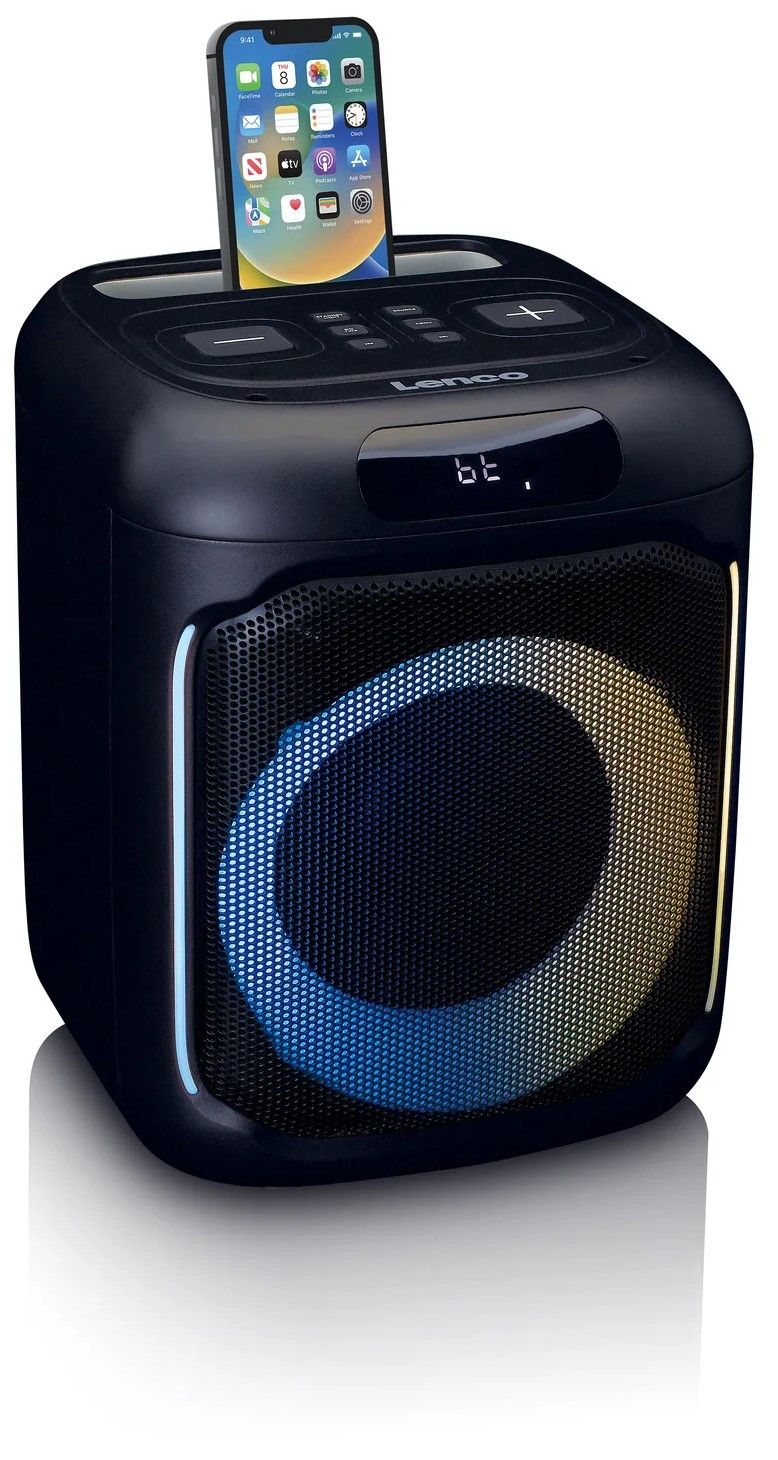 Аудио система Lenco - PA-100BK, черна | Ozone.bg