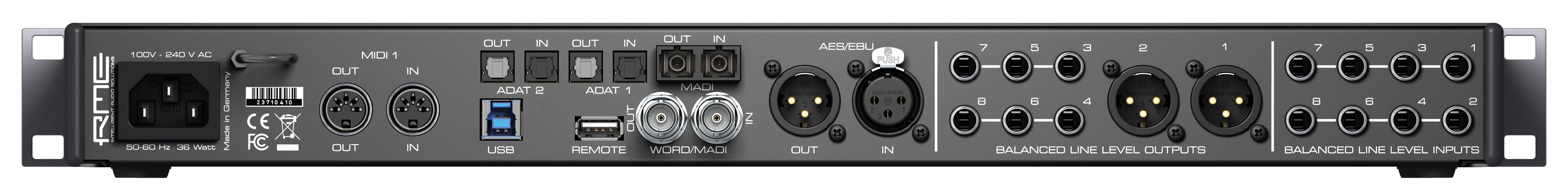 Аудио интерфейс RME - Fireface UFX III, син/сребрист | Ozone.bg