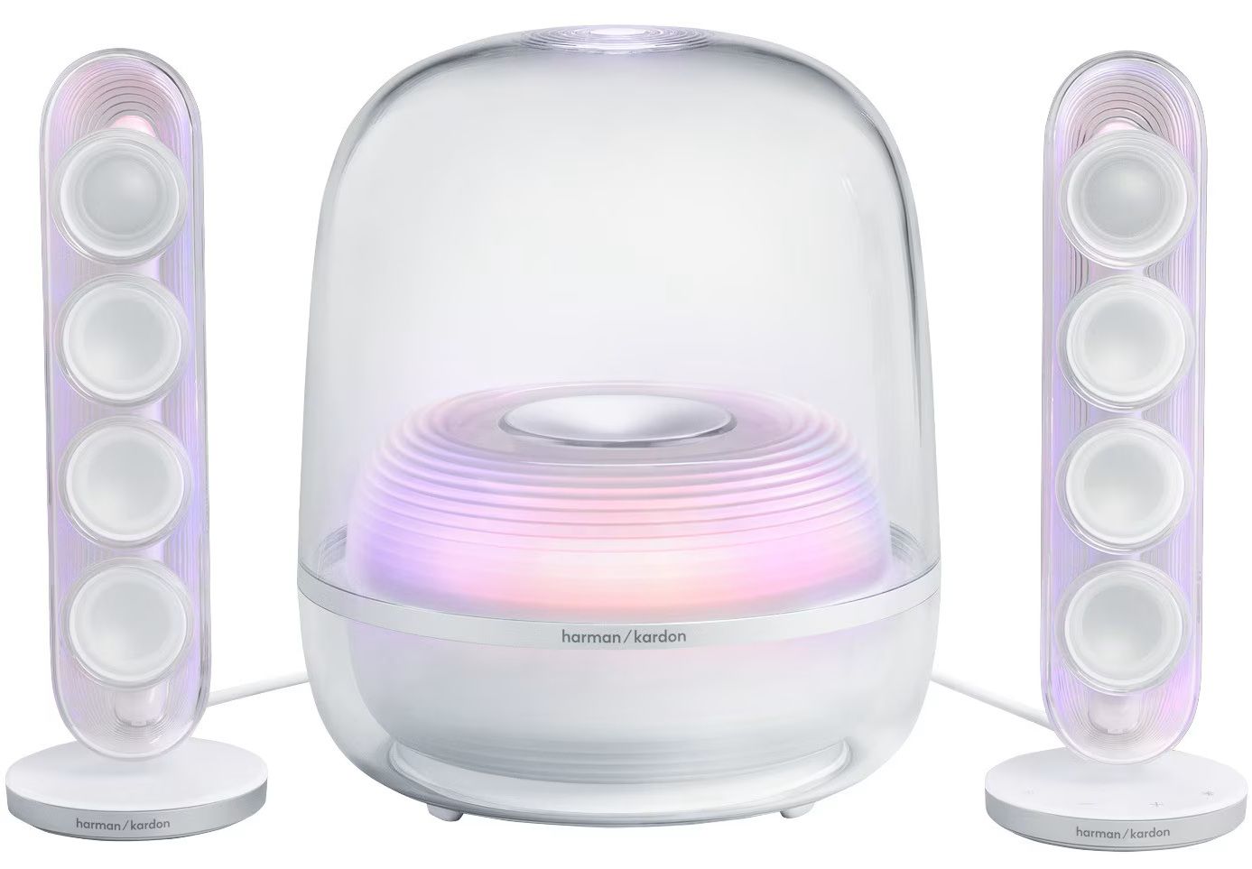 Аудио система Harman Kardon - Sound Sticks 5, 2.1, бяла | Ozone.bg