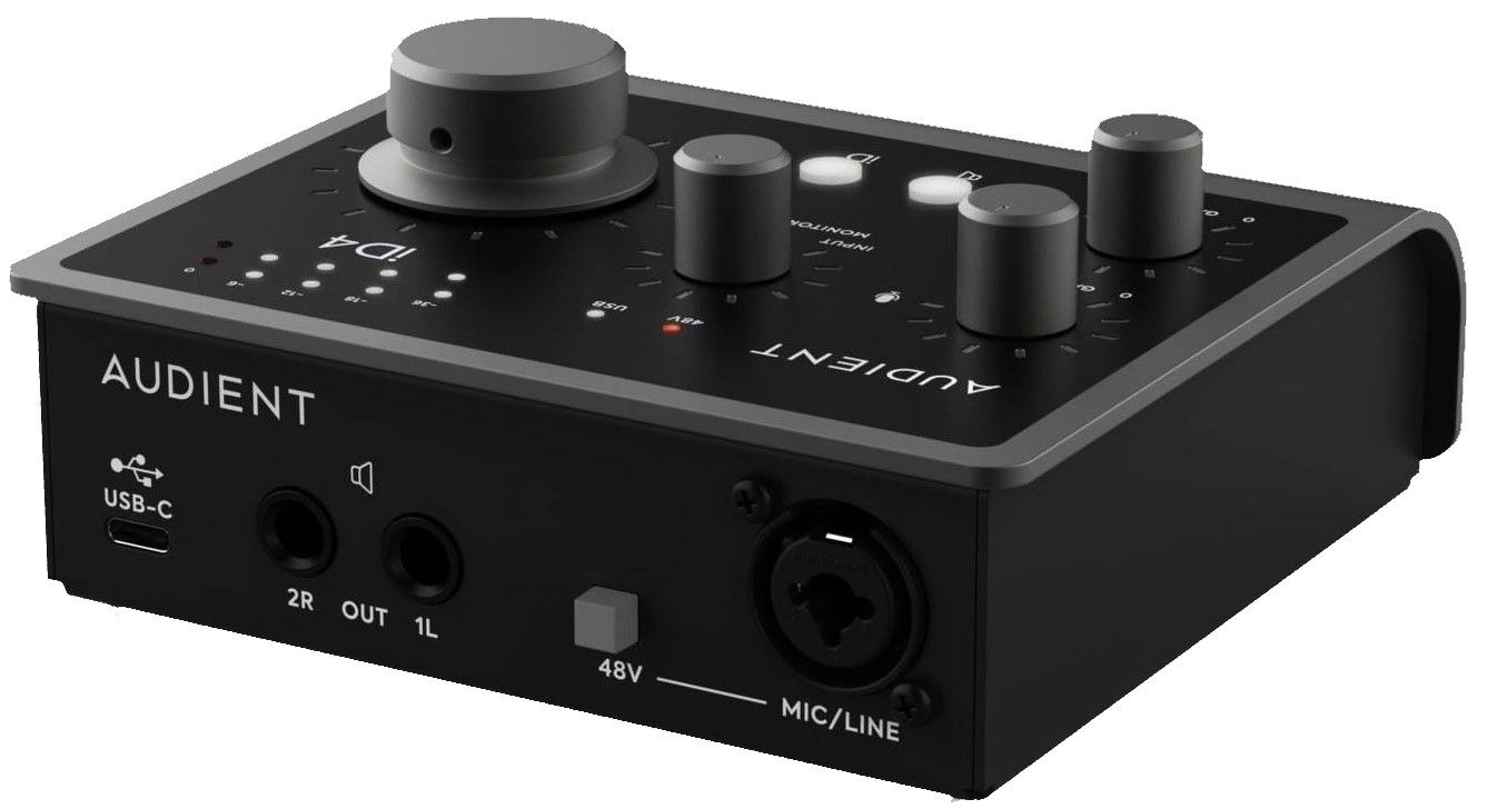 Аудио интерфейс Audient - ID4-MKII, черен | Ozone.bg