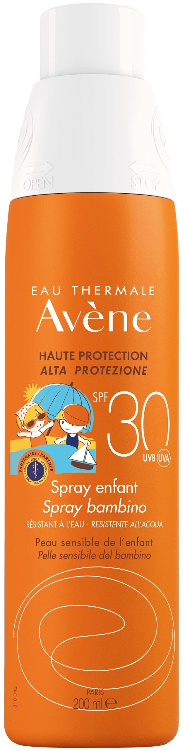 Avène Sun Слънцезащитен спрей за деца, SPF 30, 200 ml | Ozone.bg
