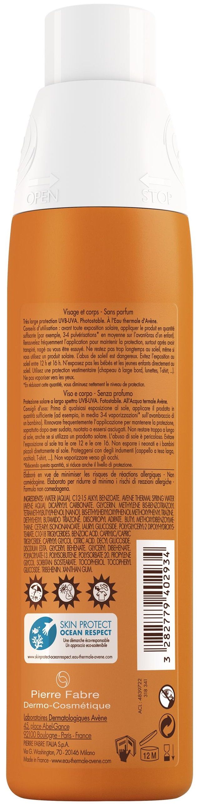 Avène Sun Слънцезащитен спрей за деца, SPF 30, 200 ml | Ozone.bg