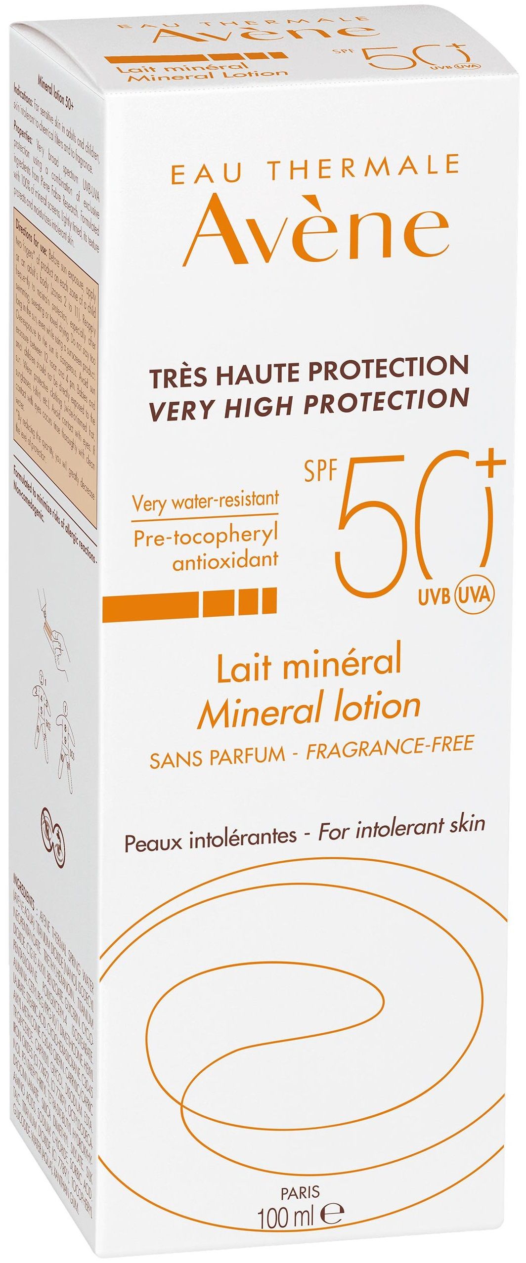 Avène Sun Минерално мляко, SPF 50+, 100 ml | Ozone.bg