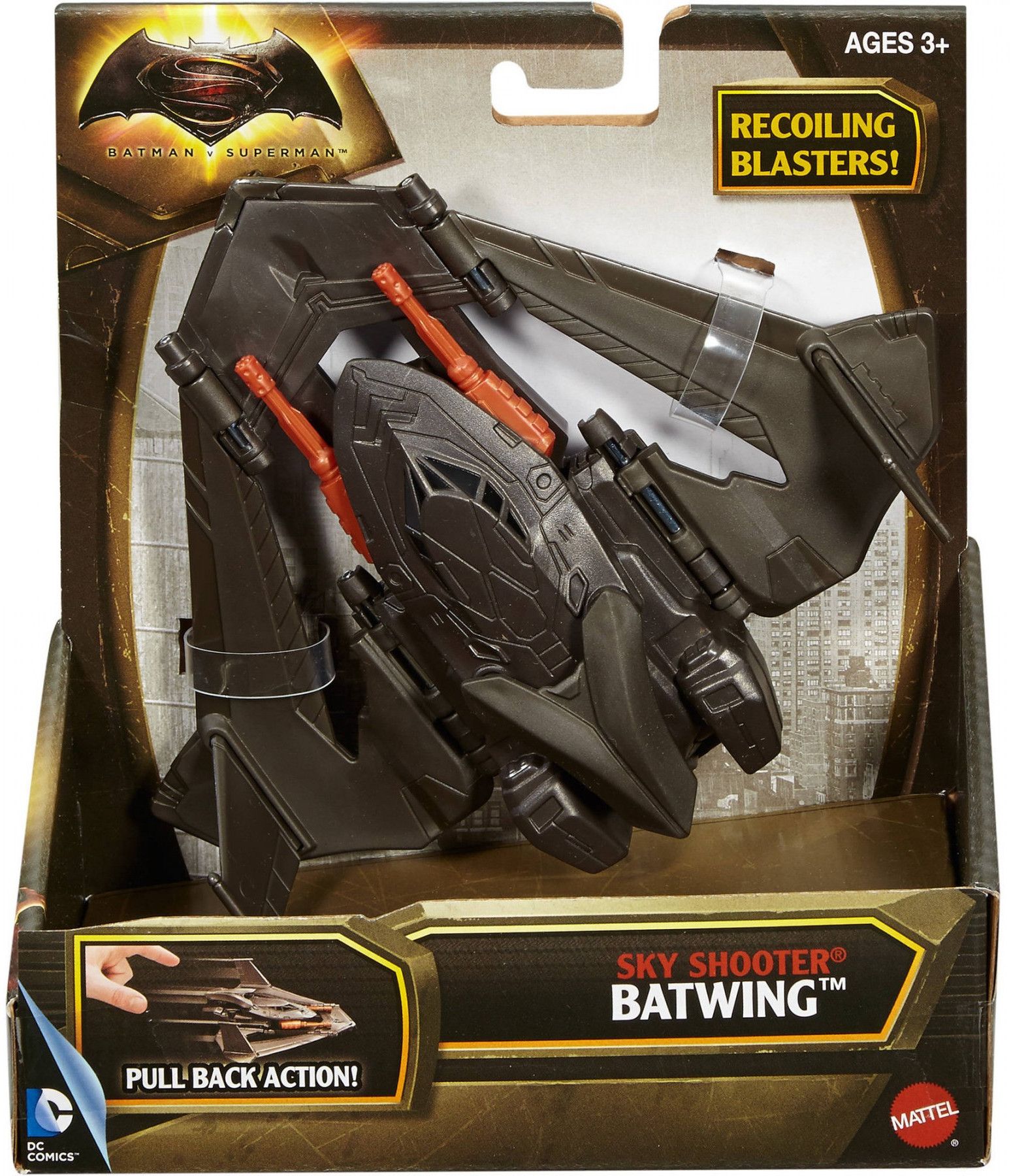 Самолетче Mattel - Batwing, 14cm | Отлична цена | Ozone.bg