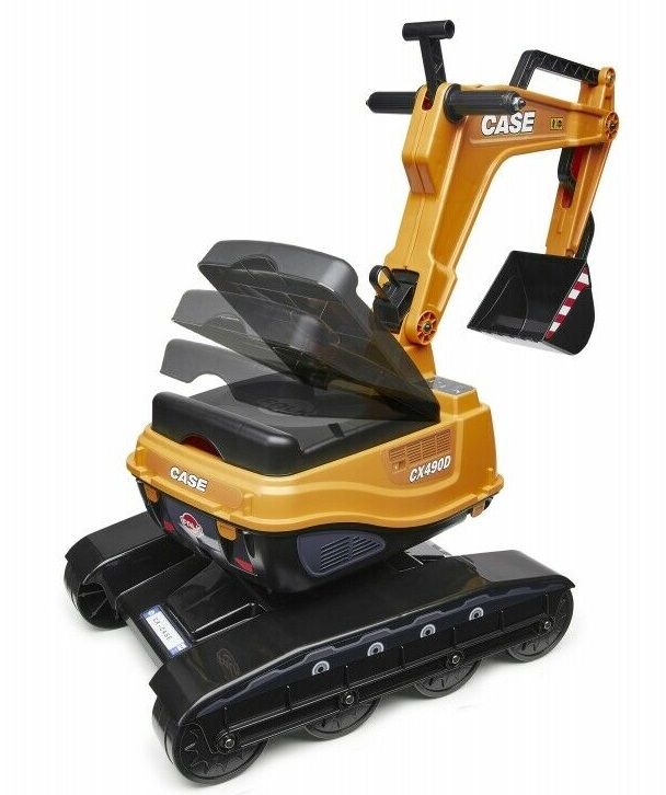 Багер за яздене Falk-Komatsu, с отваряща се седалка , оранжев | Отлична цена | Ozone.bg