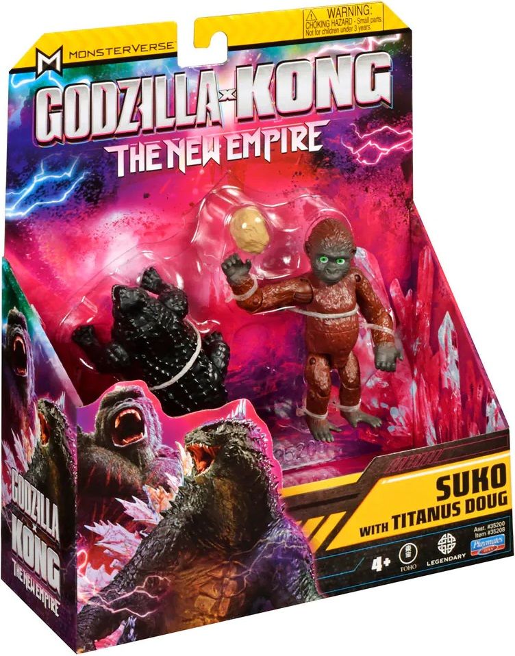 Базова Фигура MonsterVerse Godzilla x Kong - Суко, 8 cm | Отлична цена ...
