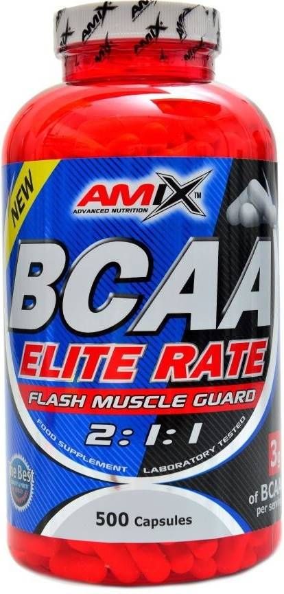 BCAA Elite Rate, 500 капсули, Amix | Ozone.bg