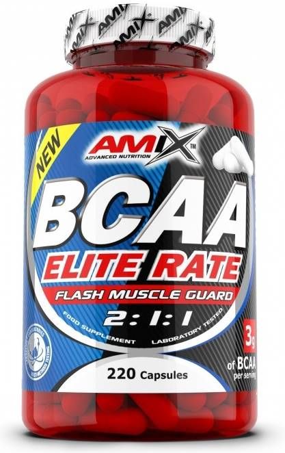 BCAA Elite Rate, 220 капсули, Amix | Ozone.bg