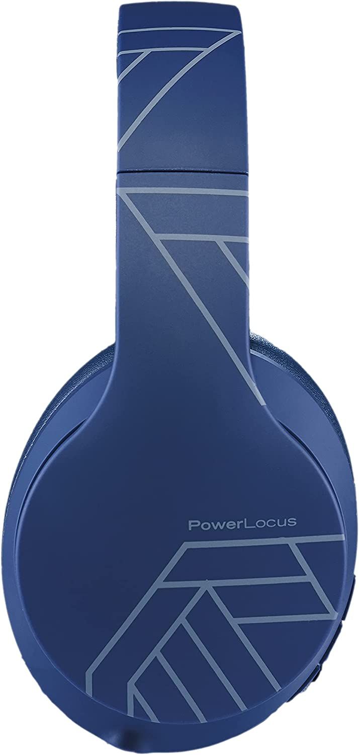 Безжични слушалки PowerLocus - P6, сини | Ozone.bg