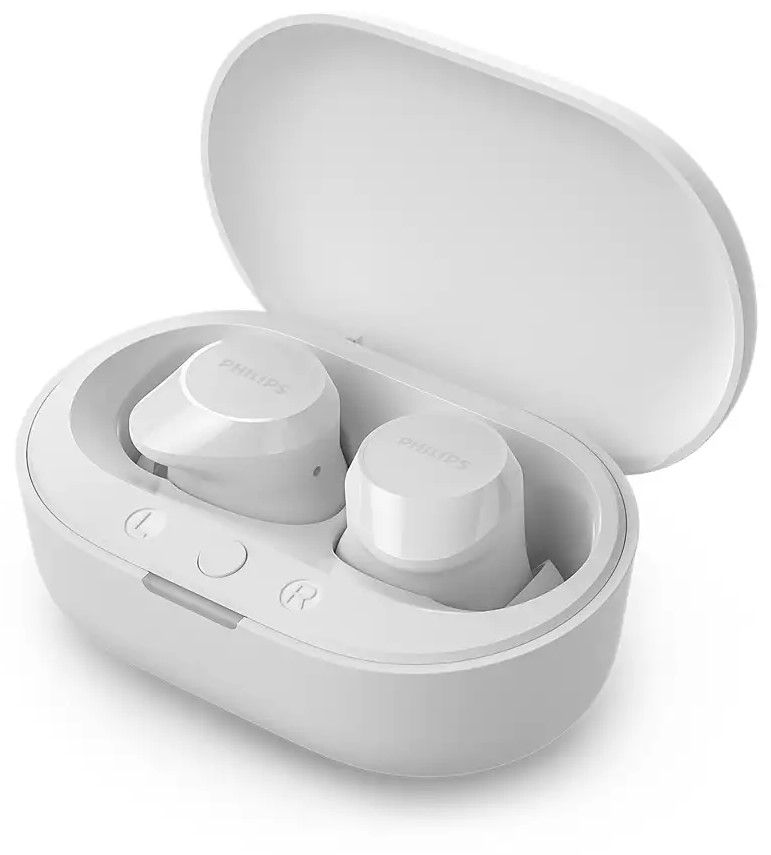 Безжични слушалки Philips - TAT1209WT/00, TWS, бели | Ozone.bg