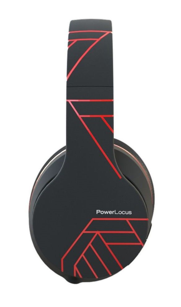 Безжични слушалки PowerLocus - P6, червени | Ozone.bg