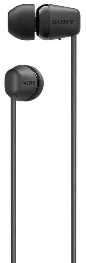 Безжични слушалки с микрофон Sony - WI-C100, черни | Ozone.bg