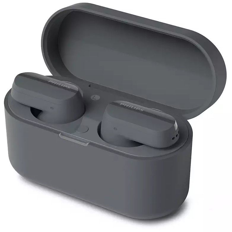Безжични слушалки Philips - TAT3508BK/00, TWS, ANC, черни | Ozone.bg