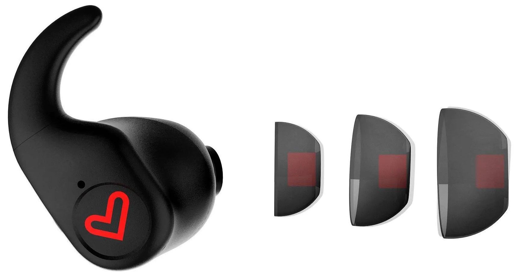 Безжични слушалки Energy Sistem - Freestyle, TWS, черни/червени | Ozone.bg