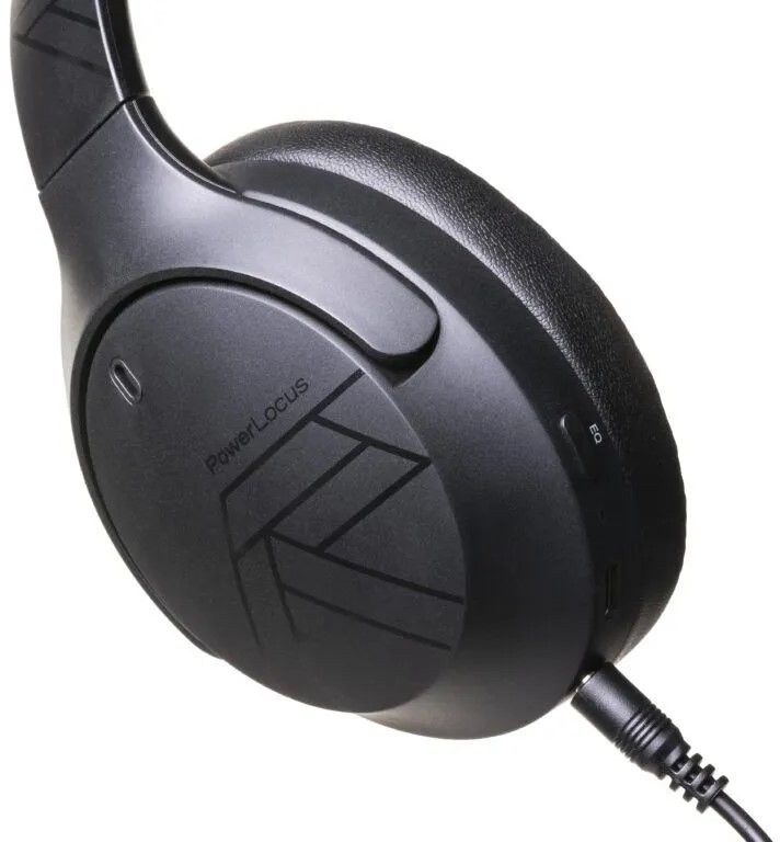 Безжични слушалки с микрофон PowerLocus - Boom, черни | Ozone.bg