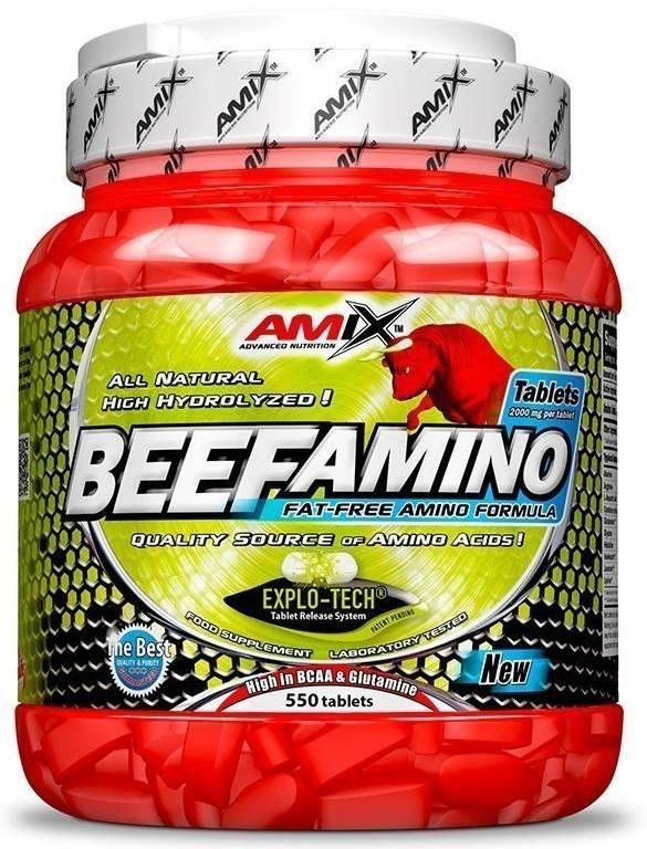 Beef Amino, 550 таблетки, Amix | Ozone.bg