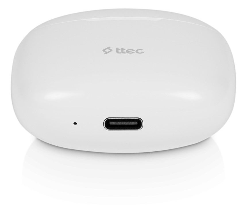 Безжични слушалки ttec - TWS Mode, бели | Ozone.bg